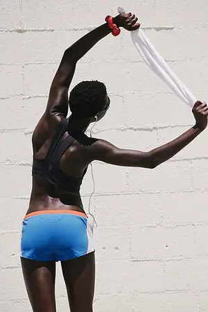 Free People Mini Marathon Colorblock Run Shorts
