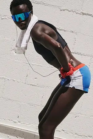 Free People Mini Marathon Colorblock Run Shorts