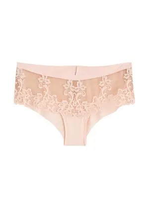 Simone Perele Saga Guipure Lace Briefs - Light Pink