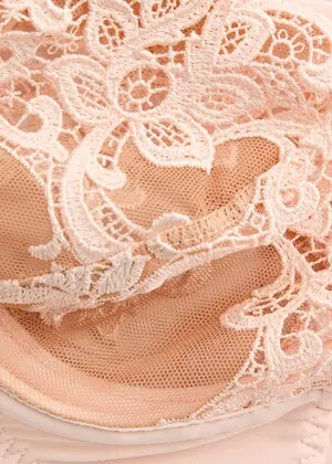 Simone Perele Saga Guipure-lace Underwired Bra - Light Pink