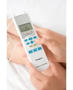 PROSPERA Electronic Pulse Massager - White