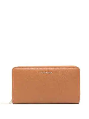COCCINELLE Metallic Wallet - Brown