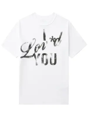 3.1 Phillip Lim Slogan-print T-shirt - White