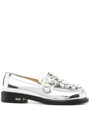 Mach & Mach Stacked Heel Shoes For Women