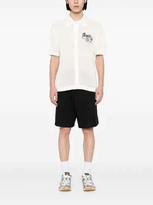 Amiri Bowling Crochet Polo Shirt