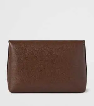 Mulberry Leather Darley Cosmetic Pouch - Brown