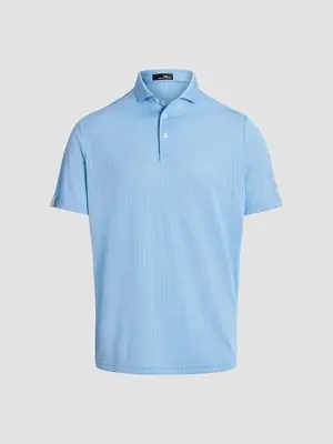 Rlx Ralph Lauren Stretch Polo Shirt - Blue Lagoon