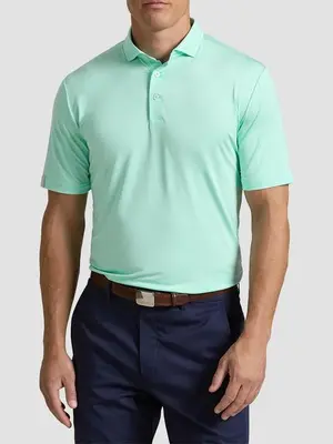 Rlx Ralph Lauren Stretch Polo Shirt - Light Mint Ceramic