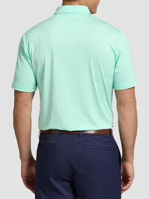 Rlx Ralph Lauren Stretch Polo Shirt - Light Mint Ceramic
