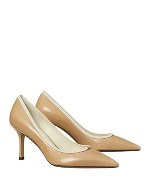 Tory Burch Double T Buckle Pumps - Cantucci
