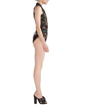 Cynthia Rowley Camo Sleeveless Wetsuit