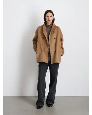 ALEX MILL Sophia Double Breasted Wool Coat