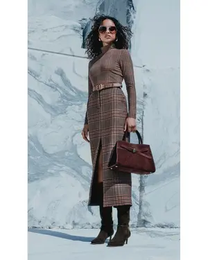 Veronica Beard Maxine Italian Wool Skirt