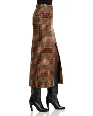 Veronica Beard Maxine Italian Wool Skirt