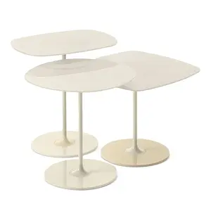 KARTELL Thierry Side Table, Set Of 3 - White