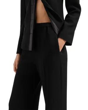 Emporio Armani Wide Leg Trousers