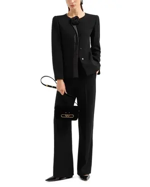 Emporio Armani Wide Leg Trousers