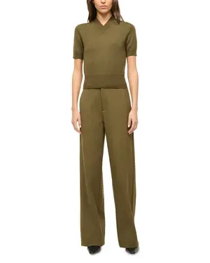 Staud Sullivan Merino Wool Top