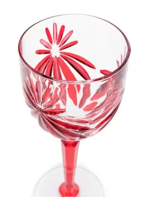 LES-OTTOMANS Stars Crystal Wine Glasses Set