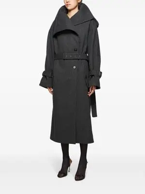 Acne Studios Herringbone Belted Coat