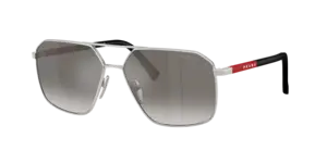 Prada Sunglasses - Gradient Grey Mirror Silver