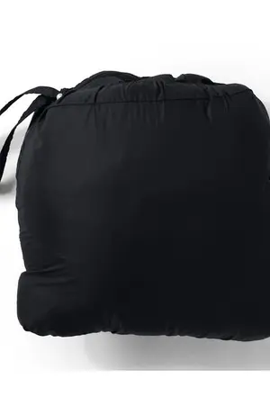 LANDS' END Wanderweight Packable Down Coat - Black