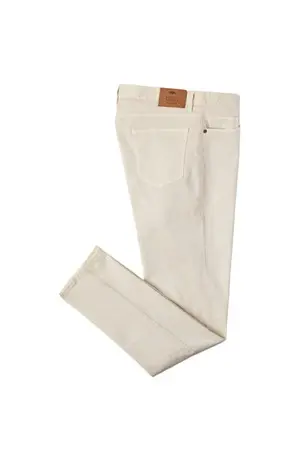 Robert Talbott Rockwell 5-pocket Pant - Stone
