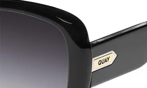 Quay Full Glam 56mm Square Sunglasses - Doe/ Brown Fawn