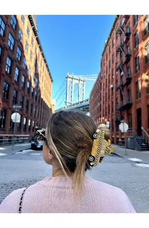 SOLAR ECLIPSE Taxi Cab Claw Clip