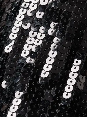 PETITE PLUME Sequined Cotton Pajamas