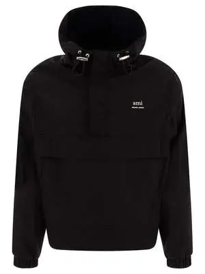 Ami AMI Alexandre Mattiussi Windbreaker - Black