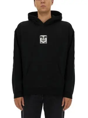 Obey Printed Sweatshirt - Black