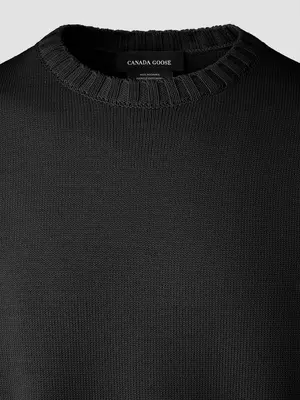 Canada Goose Rosseau Wool Crewneck Sweater - Black
