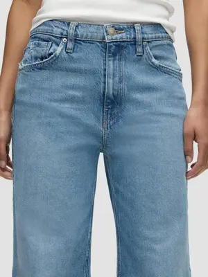 Hudson Jeans Jodie High-rise Wide-leg Jeans - Goddess