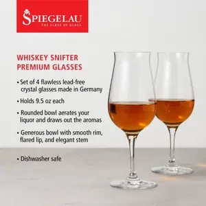 SPIEGELAU Whiskey Snifter Premium Set Of 4