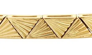 Bony Levy 14k Gold Pyramid Flexible Bracelet