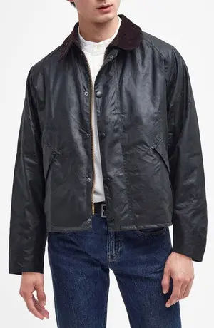 Barbour Transport Wax Jacket - Sage