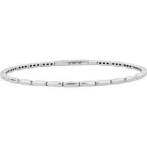 Bony Levy 14k Gold Bar Flexible Bracelet - 14k White Gold