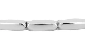 Bony Levy 14k Gold Bar Flexible Bracelet - 14k White Gold