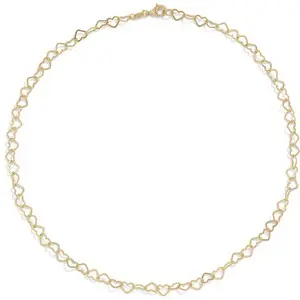 AWE INSPIRED Awe Inspired Eternity Heart Chain Necklace