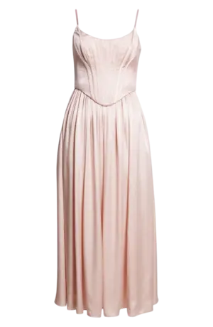 Zimmermann Silk Corset Midi Dress