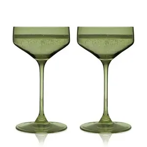 VISKI Reserve Nouveau Crystal Coupes - Green