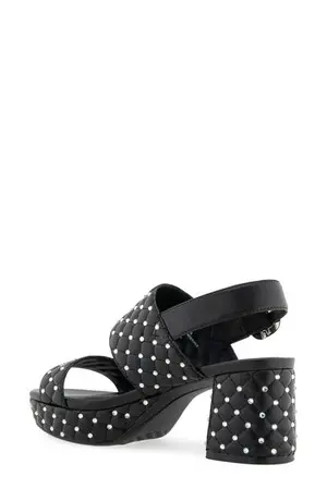 Aerosoles Camera Crystals Platform Sandals