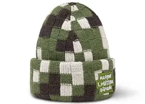 LOUIS VUITTON Damoflage Damier Beanie - Green Damoflage Damier