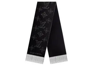 LOUIS VUITTON Mahina Flight Mode Scarf - Black
