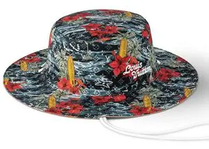 LOUIS VUITTON Surfin' Monogram Explorer Reversible Bucket Hat - Navy Blue