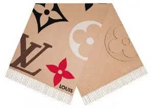 LOUIS VUITTON The Ultimate Scarf - Beige