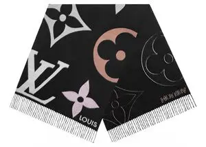 LOUIS VUITTON The Ultimate Scarf - Black