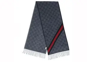 Gucci Nikky Scarf - Midnight Blue
