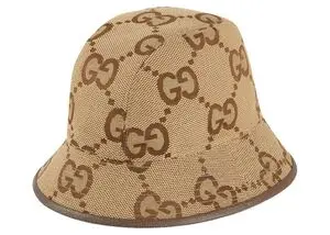 Gucci Jumbo Gg Canvas Bucket Hat